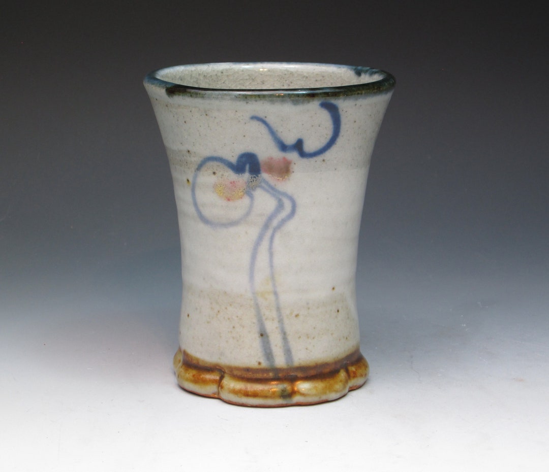 John Glick Plum Tree Pottery Tumbler Juice Glass Hand Thrown - Etsy