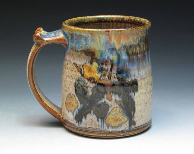 Cecil Strawn Stoneware Pottery Mug, Peter Voulkos Student, Beautiful ...