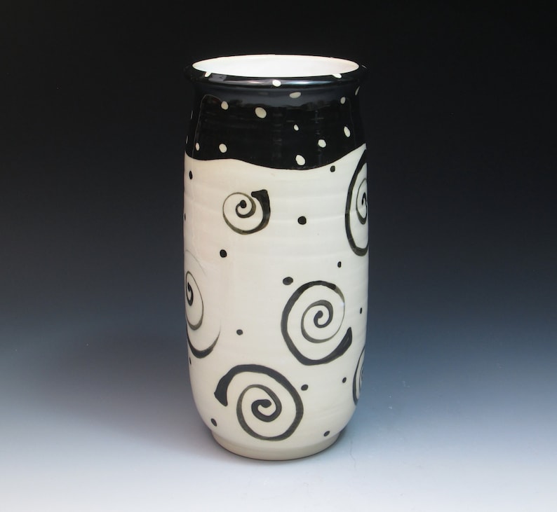 Tricia Gerard Porcelain Pottery Vase, Hand Thrown Pottery Vase, Studio ...