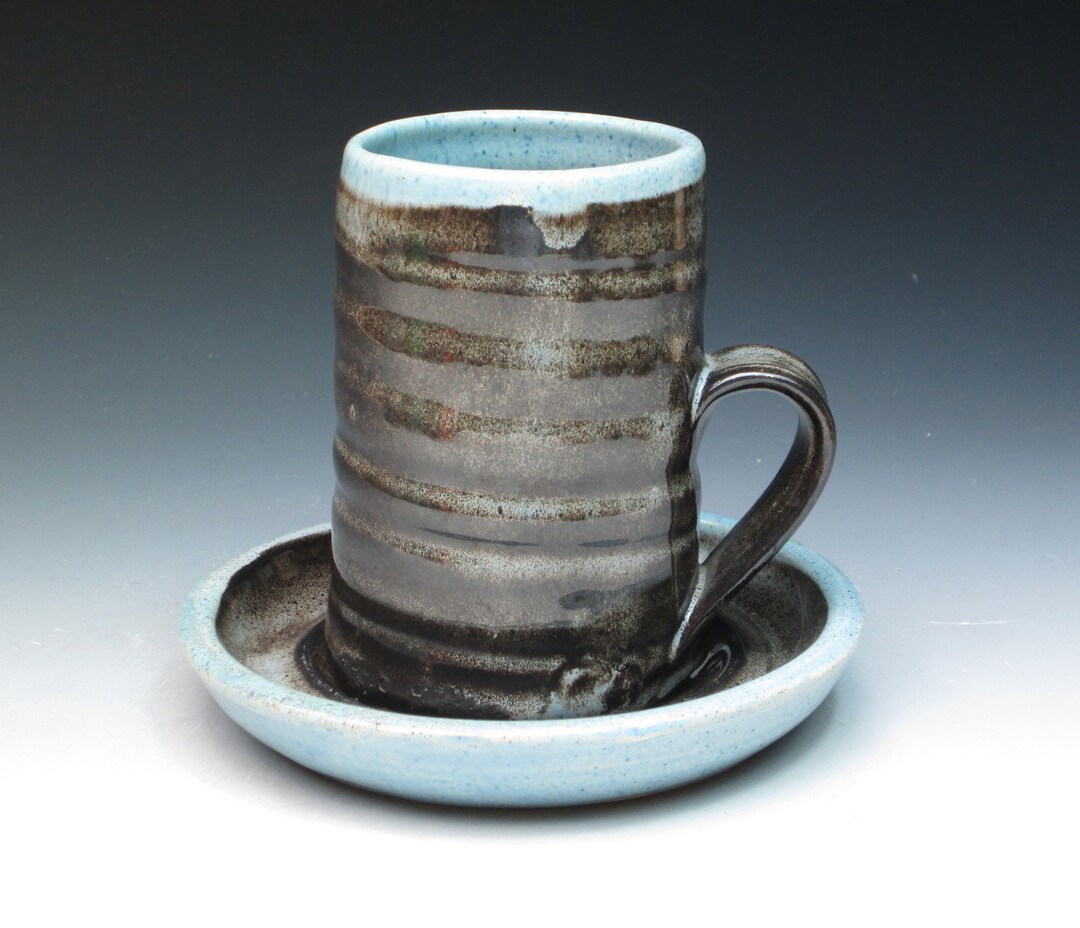 Anthony Richards Arch Pottery Cup and Saucer(d), 1955-61, Hand Thrown ...