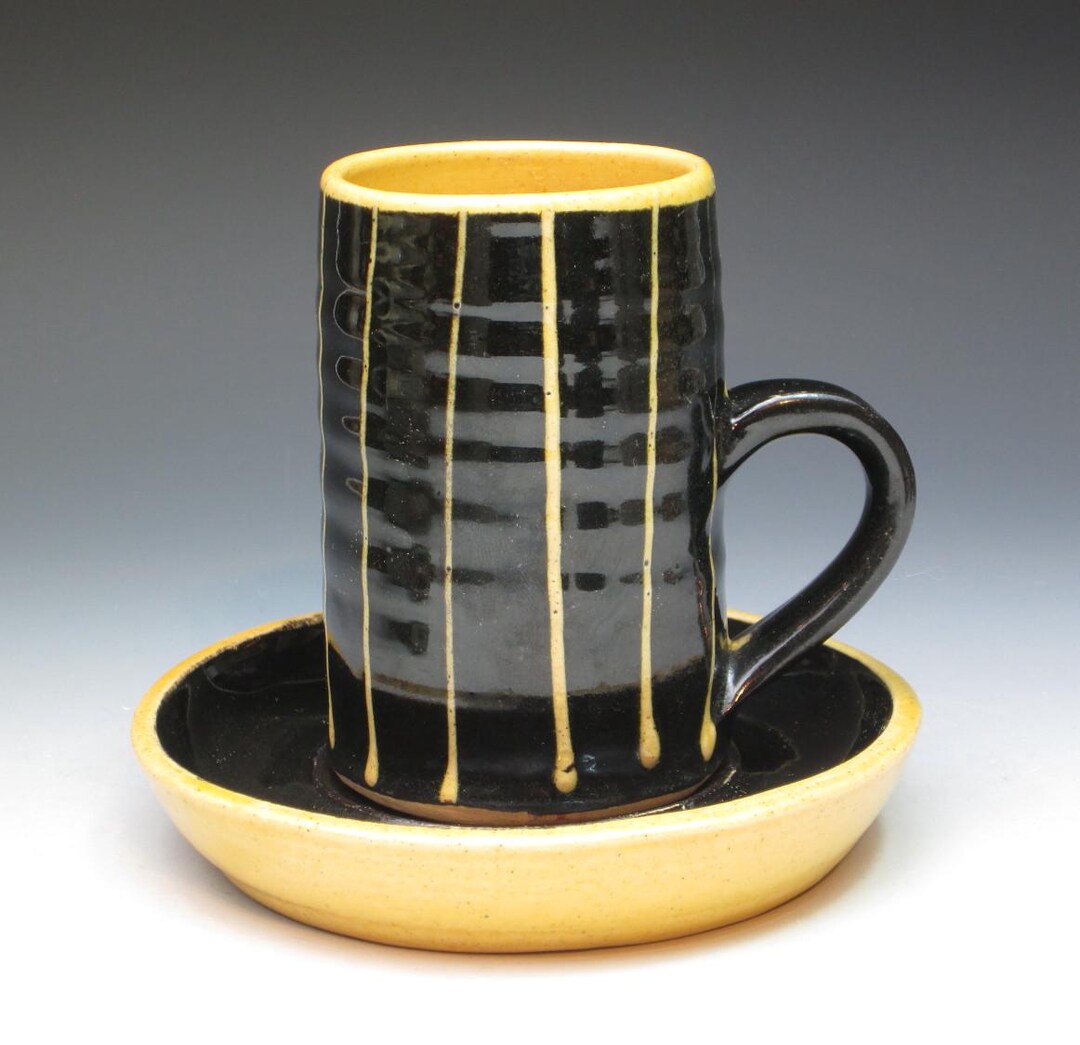 Anthony Richards Arch Pottery Cup and Saucer(a), 1950's-60's Hand ...