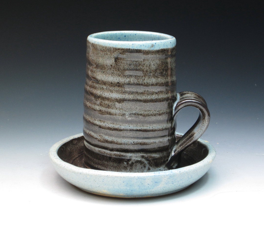 Anthony Richards Arch Pottery Cup and Saucer(c), 1955-61, Hand Thrown ...
