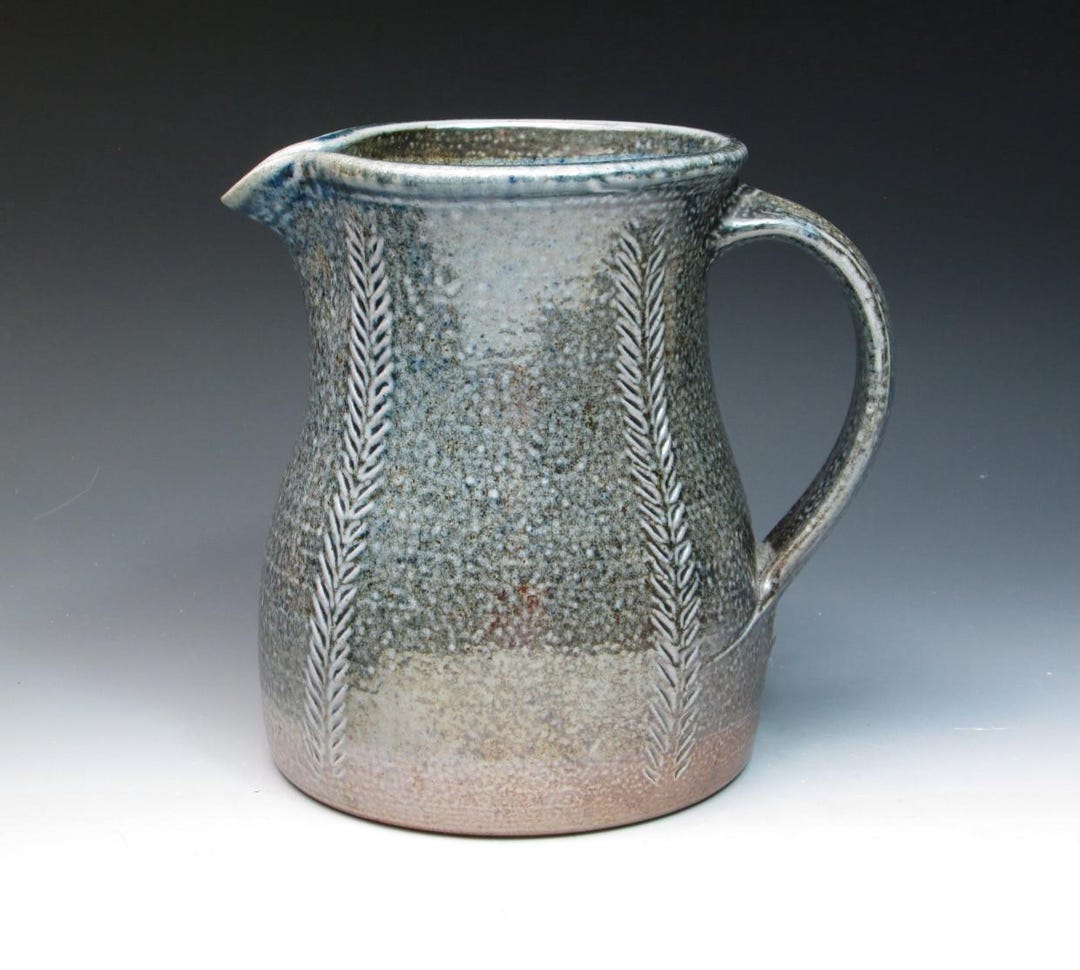Toff Milway Salt Fired Milk Jug, One Quart Milway Jug, Conderton ...