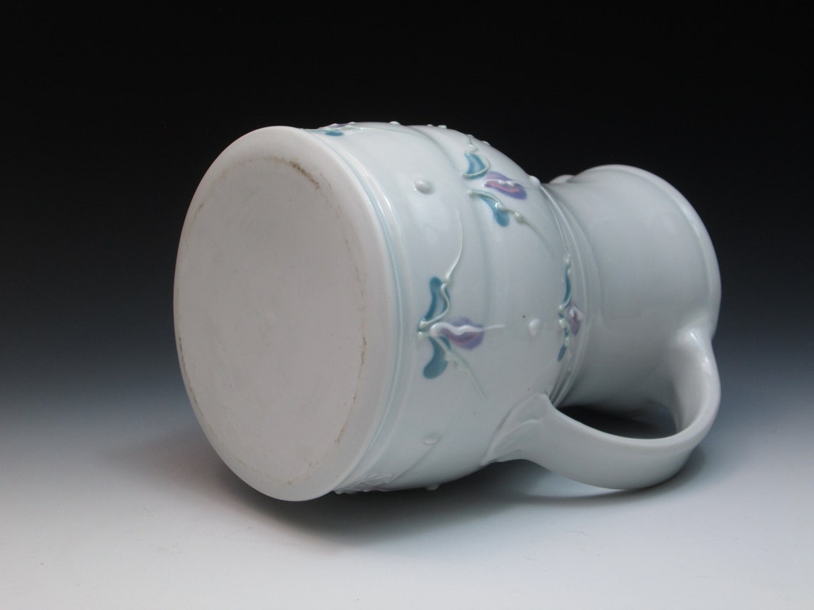 Beautiful Susan Z Vey Porcelain Jug Hand-thrown Studio | Etsy