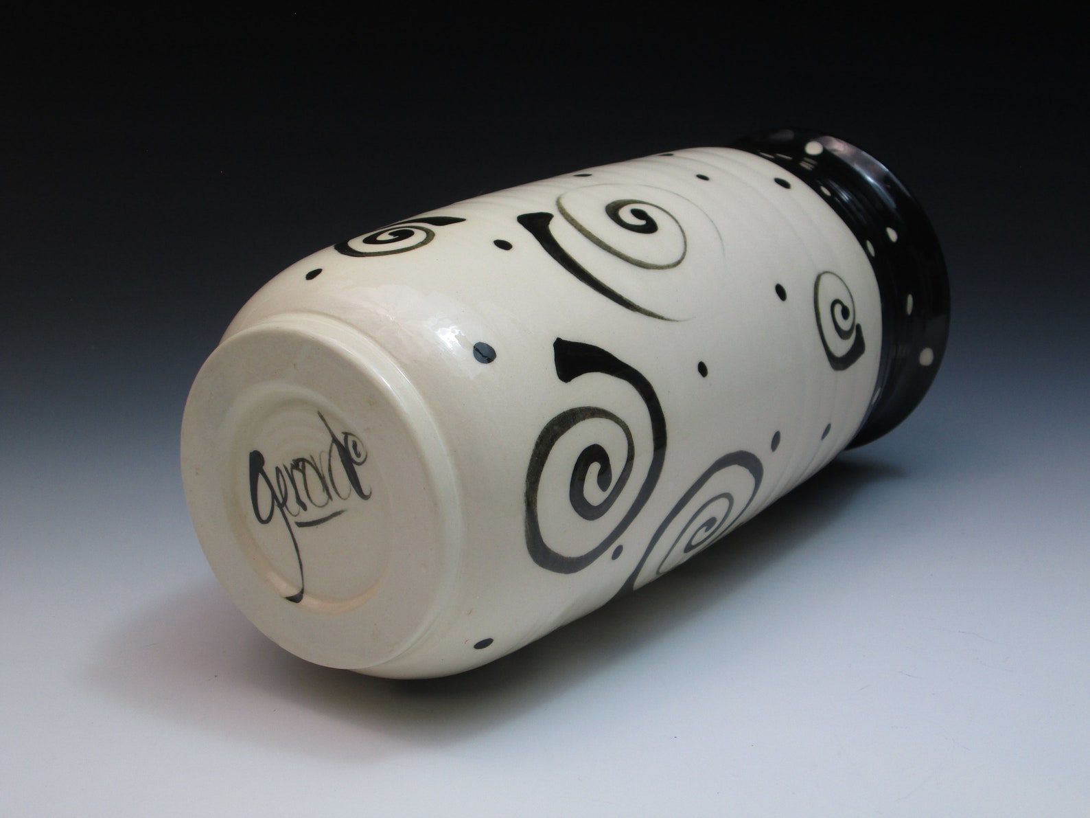 Tricia Gerard Porcelain Pottery Vase, Hand Thrown Pottery Vase, Studio ...