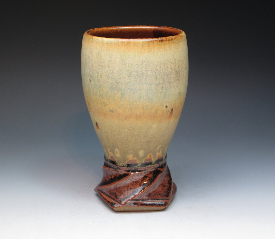 Winchester Pottery Tumbler/vasec, Tony and Mindy Winchester Stoneware ...