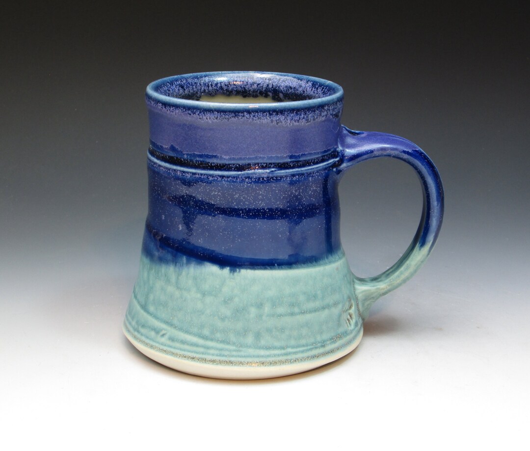 Studio Pottery Porcelain Mug, Unknown Artist Studio Pottery Mug - Etsy