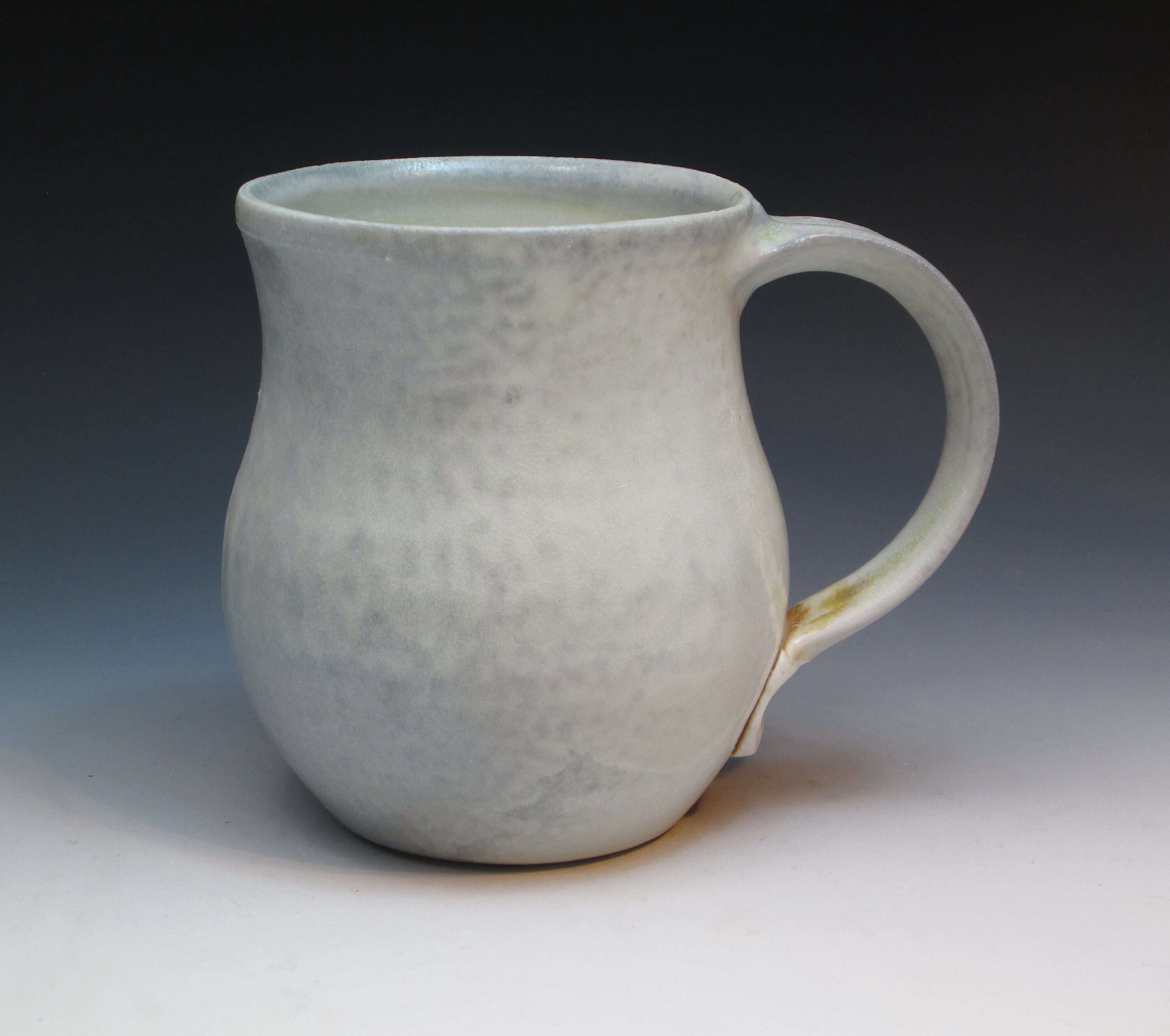 Rich Wood Fired Ash Glaze Porcelain Mug Hand Thrown Pottery - Etsy