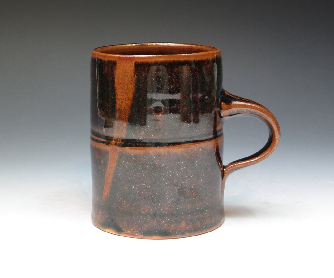 Tom Kendall Oak Leaf Pottery Porcelain Mug(a), Studio Pottery Porcelain ...