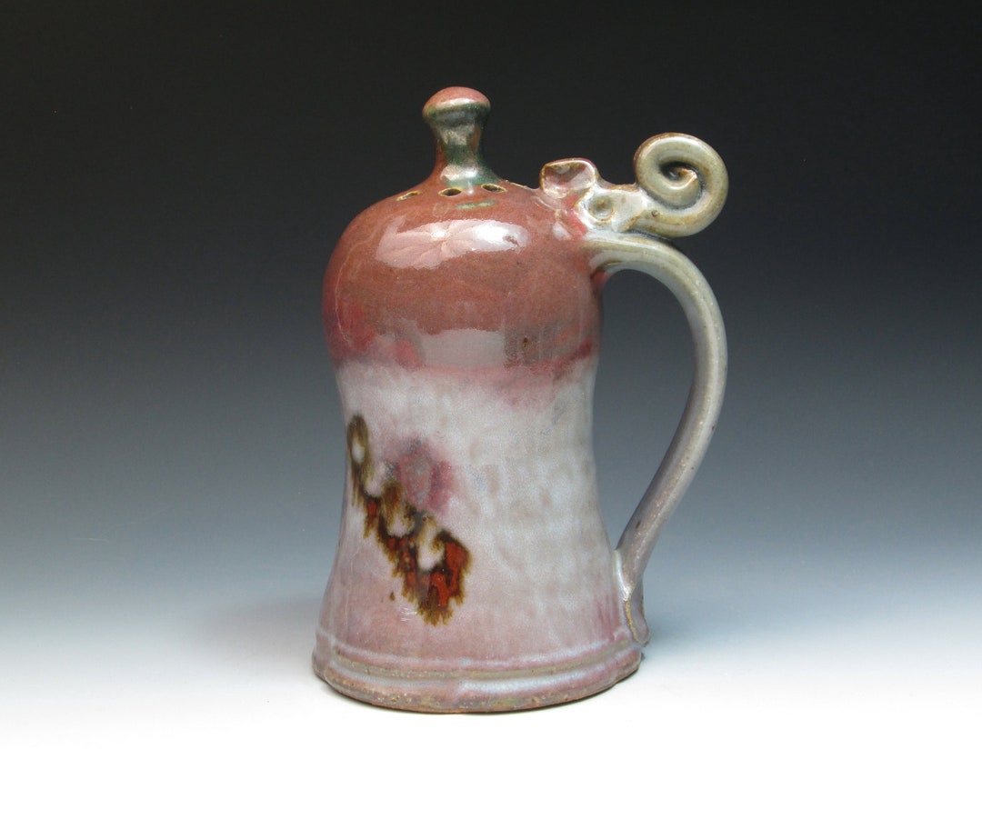 John Glick Plum Tree Pottery Stoneware Cheese Shaker, Hand Thrown ...