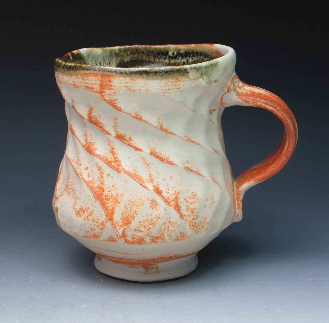 Nice Porcelain 16oz Mug, Unknown Artist, Studio Pottery Porcelain - Etsy