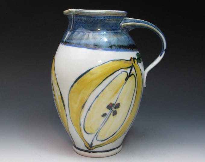 Beautiful Susan Z Vey Porcelain Jug, Hand-thrown Studio Pottery Jug ...