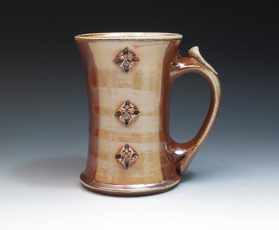 Steve White Salt Fired Porcelain Mug, Studio Pottery Porcelain Mug - Etsy