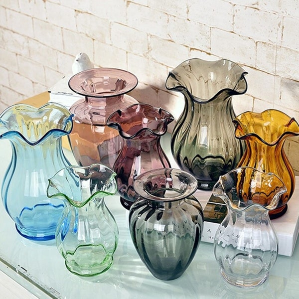 Colorful Flower Vase - Etsy