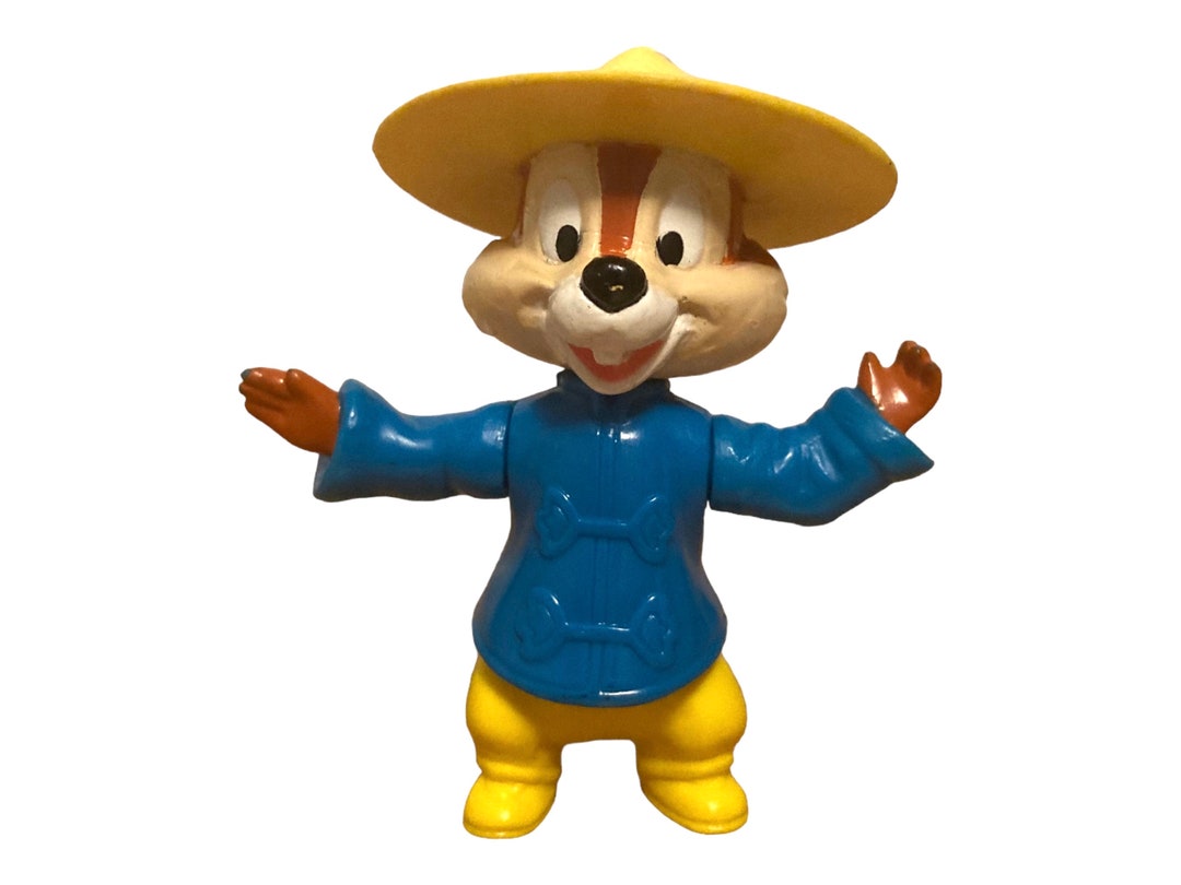 Vintage Walt Disney Epcot Center Chip From Chipmunks 2 Plastic Figure 3 ...