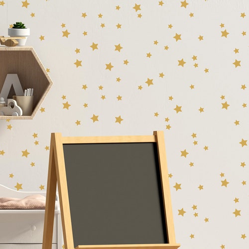 STAR WALL STICKER Decal Set Various Sizes and Colours - Etsy UK