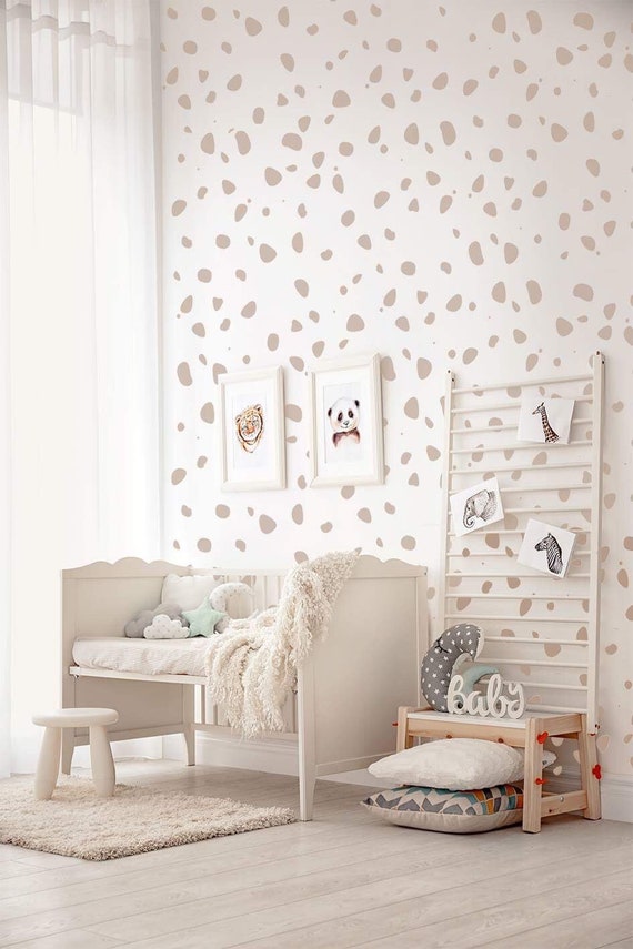 Boho Style Dalmatian Spot Wall Sticker Decals Polka Dot - Etsy