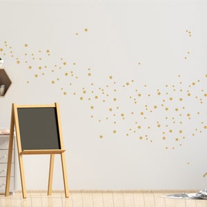 STAR WALL STICKER Decal Set Various Sizes and Colours - Etsy