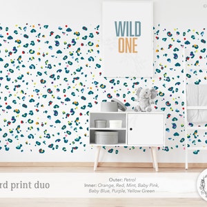 LEOPARD PRINT Wall Sticker, Multi-colour, Animal Print , Leopard Print ...