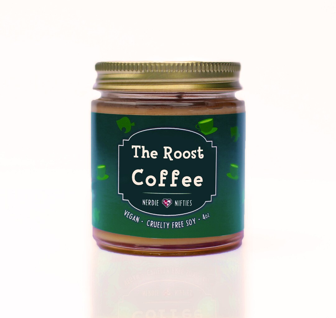 The Roost Coffee AC Inspired Soy Candle 4 Oz - Etsy