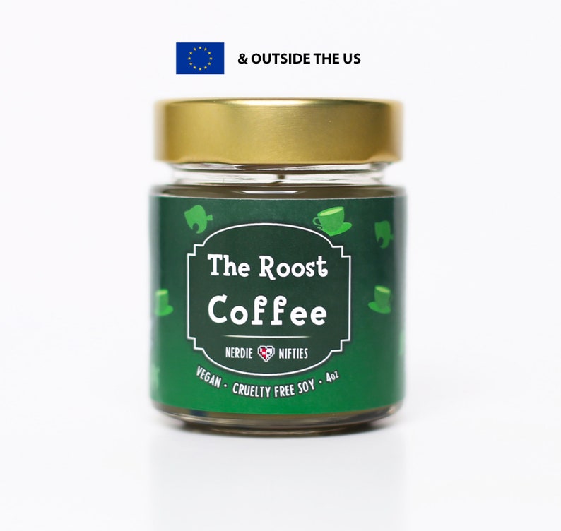 The Roost Coffee AC Inspired Soy Candle 4 oz | Etsy