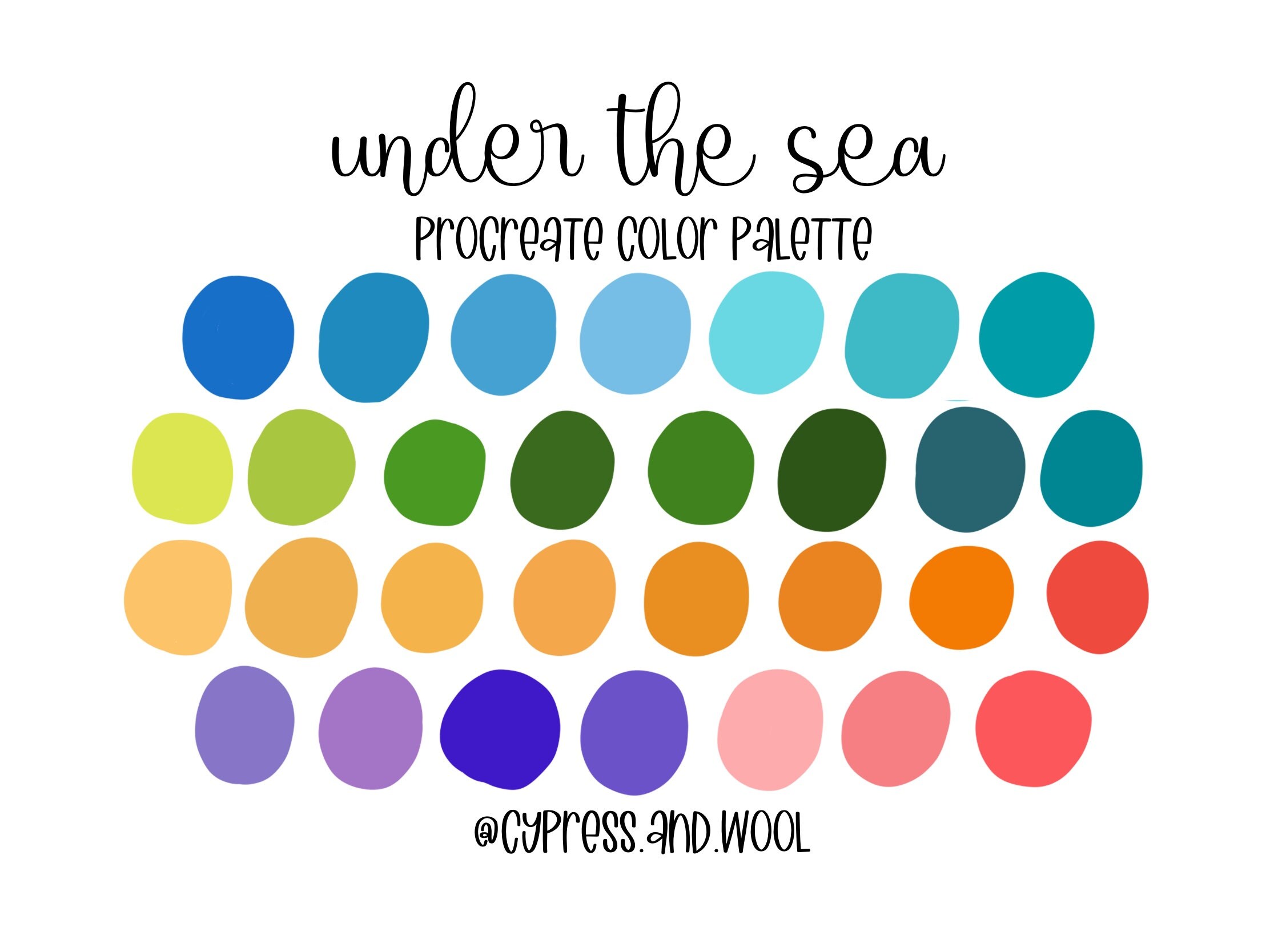 Sea Color Palette