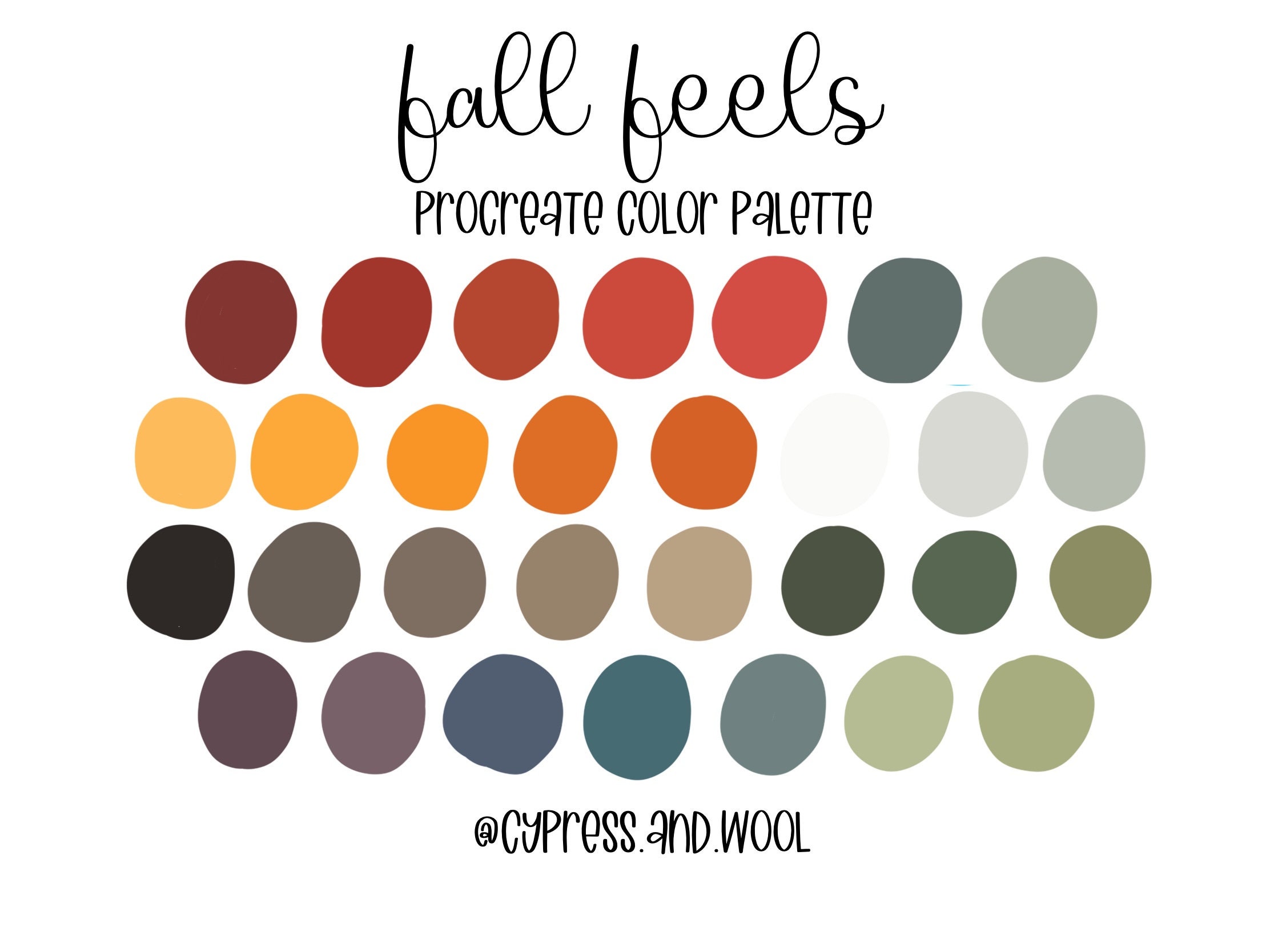 Stationery Paper Ipad Lettering Procreate Color Palette Illustration Procreate Tool Moody Color