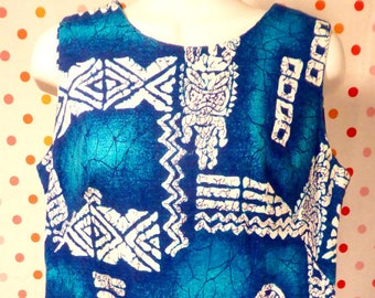 Bark cloth dress | Etsy