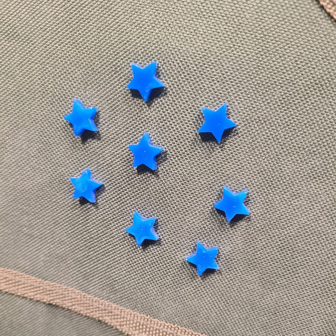Blue Star Pin - Etsy