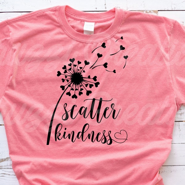 Scatter Kindness Svg - Etsy