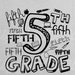 5th Grade Typography SVG| Fifth Grade Typography SVG| 5th Grade SVG ...