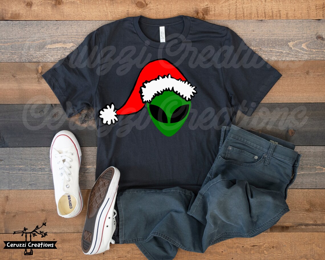 Christmas Alien SVG Funny Christmas SVG Funny Christmas - Etsy
