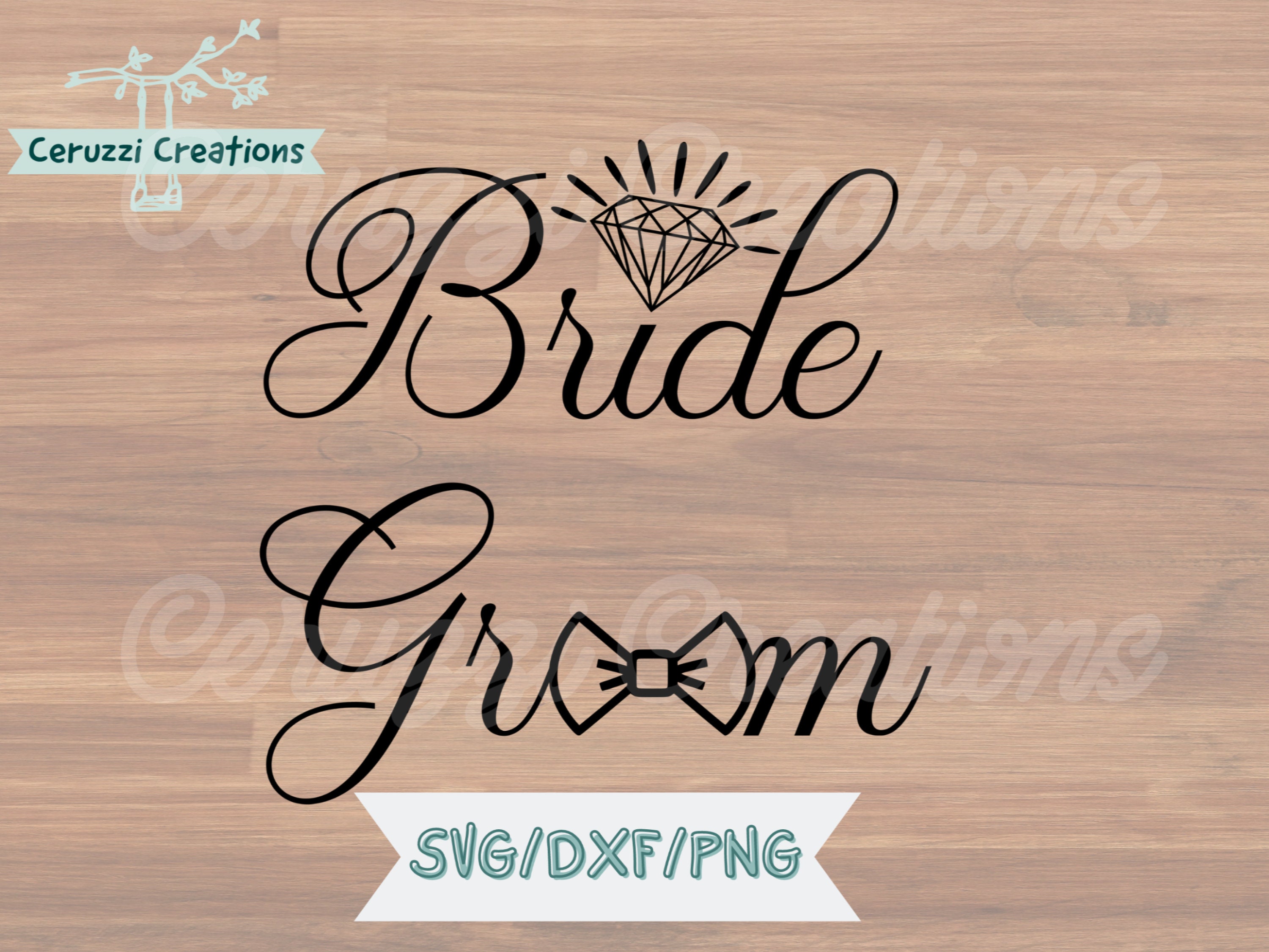 Bride and Groom SVG Bride SVG Groom SVG Just Married Svg - Etsy