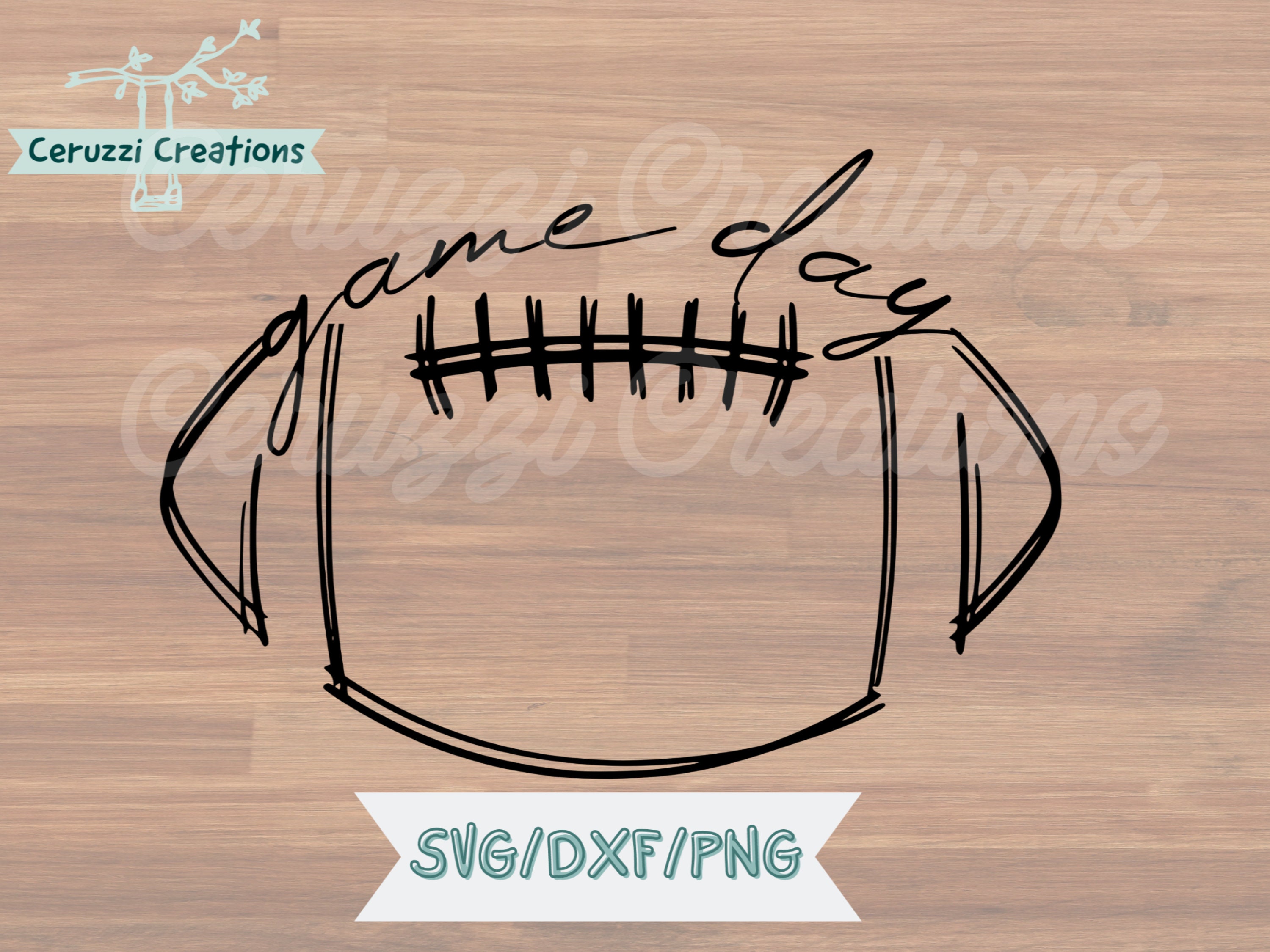 Game Day SVG Football SVG Football Sketch SVG Football Mom - Etsy