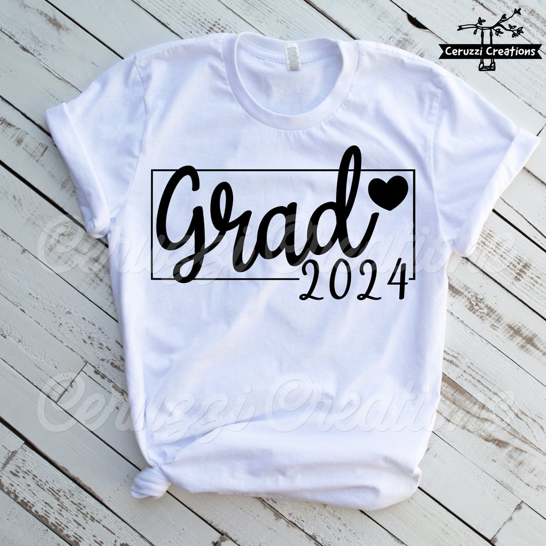 Grad 2024 SVG Grad 2024 Shirt SVG Senior 2024 SVG Class of 2024 Svg ...