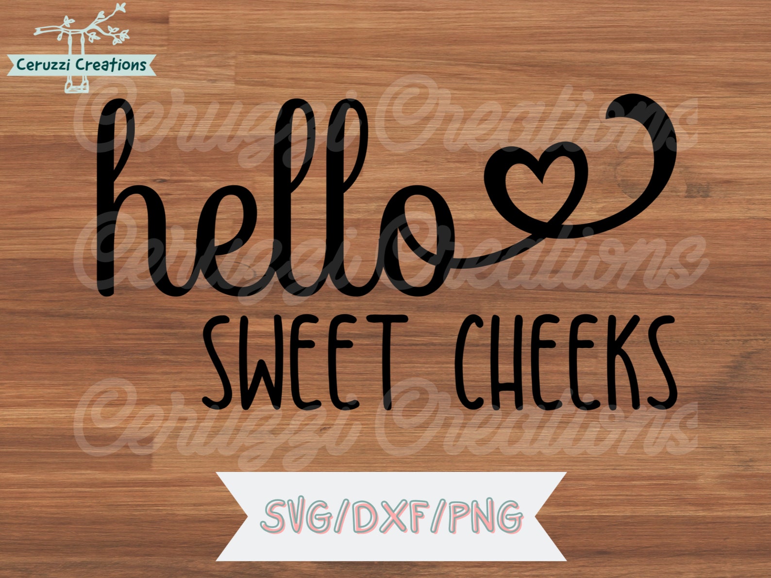 Hello Sweet Cheeks SVG Bathroom Svg Funny Svg Bathroom Sign - Etsy