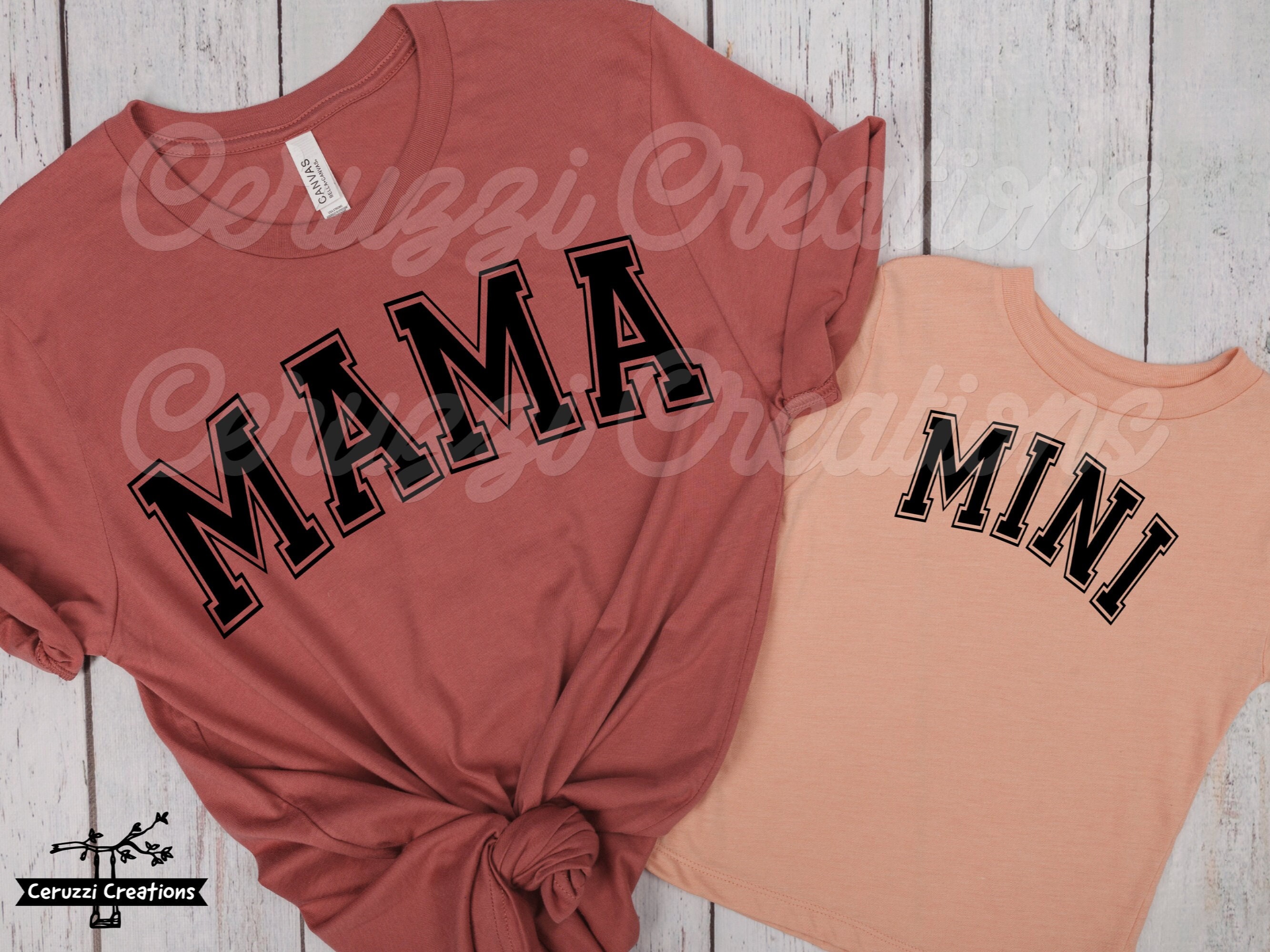 Mama Mini SVG Mama SVG Mama Shirt SVG Mama Varsity Svg - Etsy