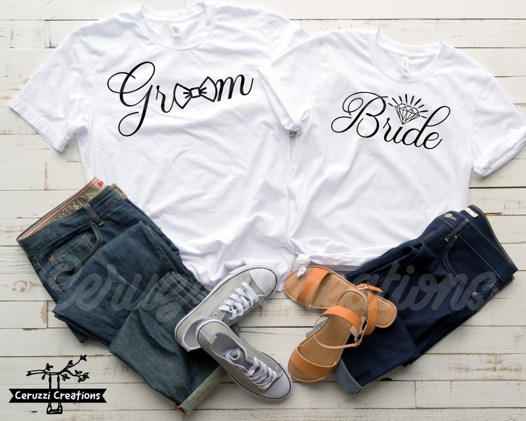 Bride and Groom SVG| Bride SVG| Groom SVG| Just Married Svg| Newlywed ...