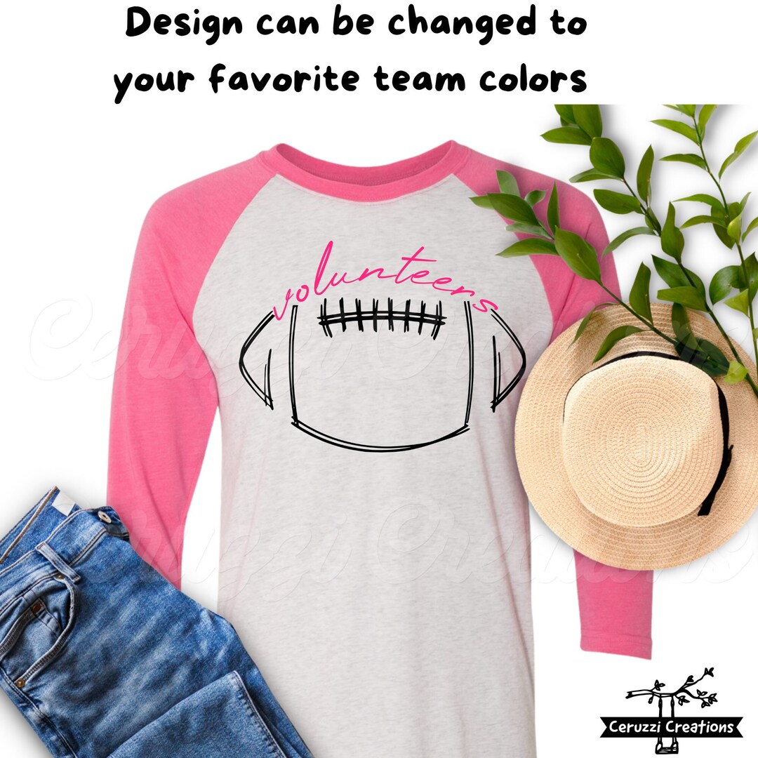 Volunteers Sketch Football SVG| Volunteers SVG| Volunteers Football SVG ...