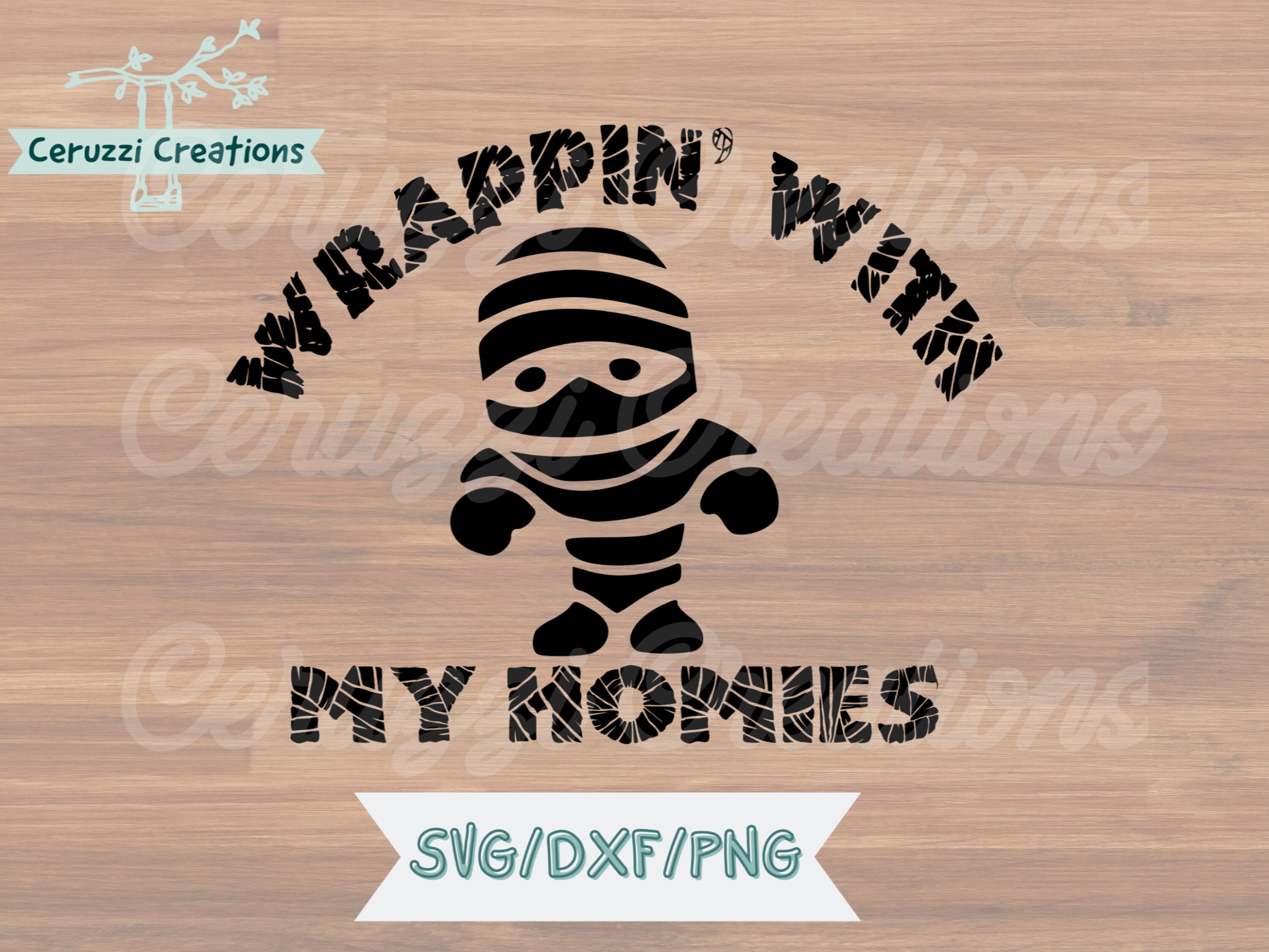 Wrappin' With My Homies SVG Mummy SVG Halloween SVG - Etsy