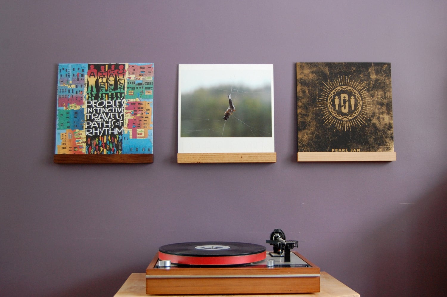 Beautiful Wall Mounted LP Holder Floating Record Shelf - Etsy Canada