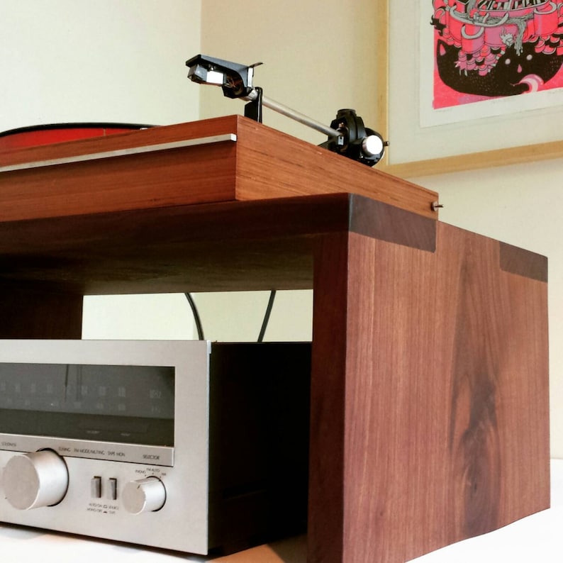 Beautiful Audiophile Turntable / Amp Table Record Player Stand - Etsy