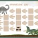 Dinosaur Reward Chart Potty Training Chart Sticker Chart Chore Chart ...