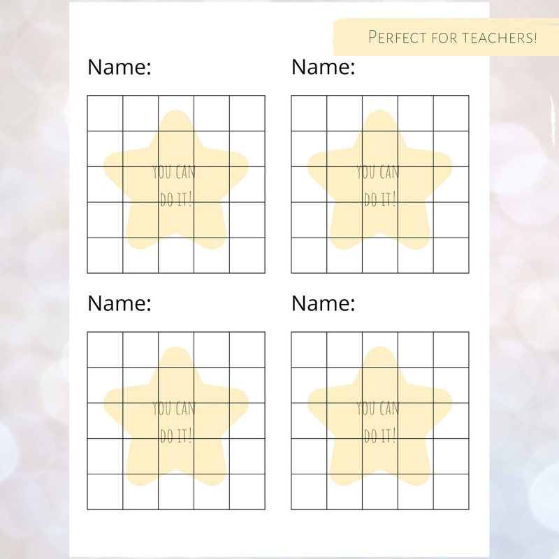 Preschool Chart - Etsy