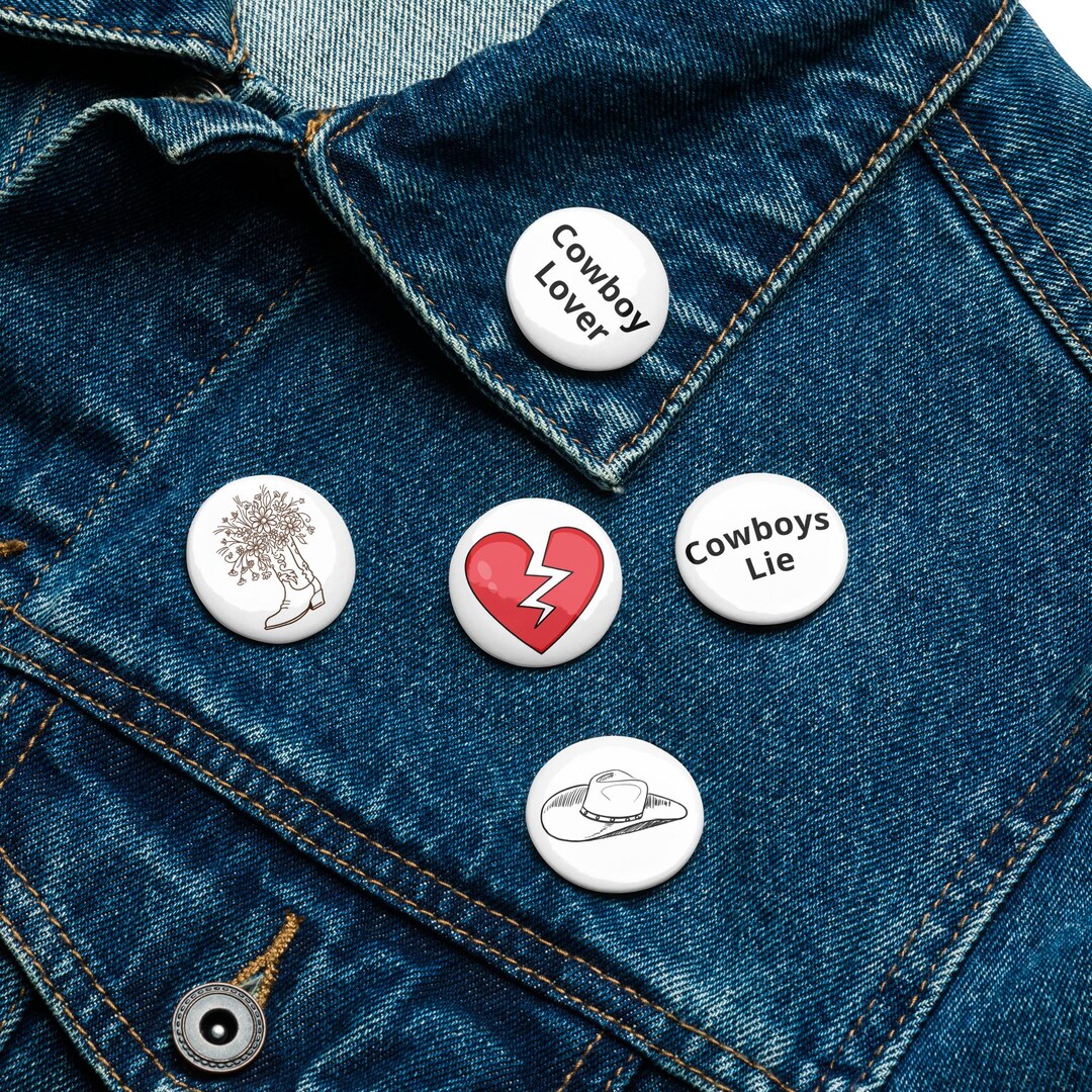 Cowboy Buttons - Etsy