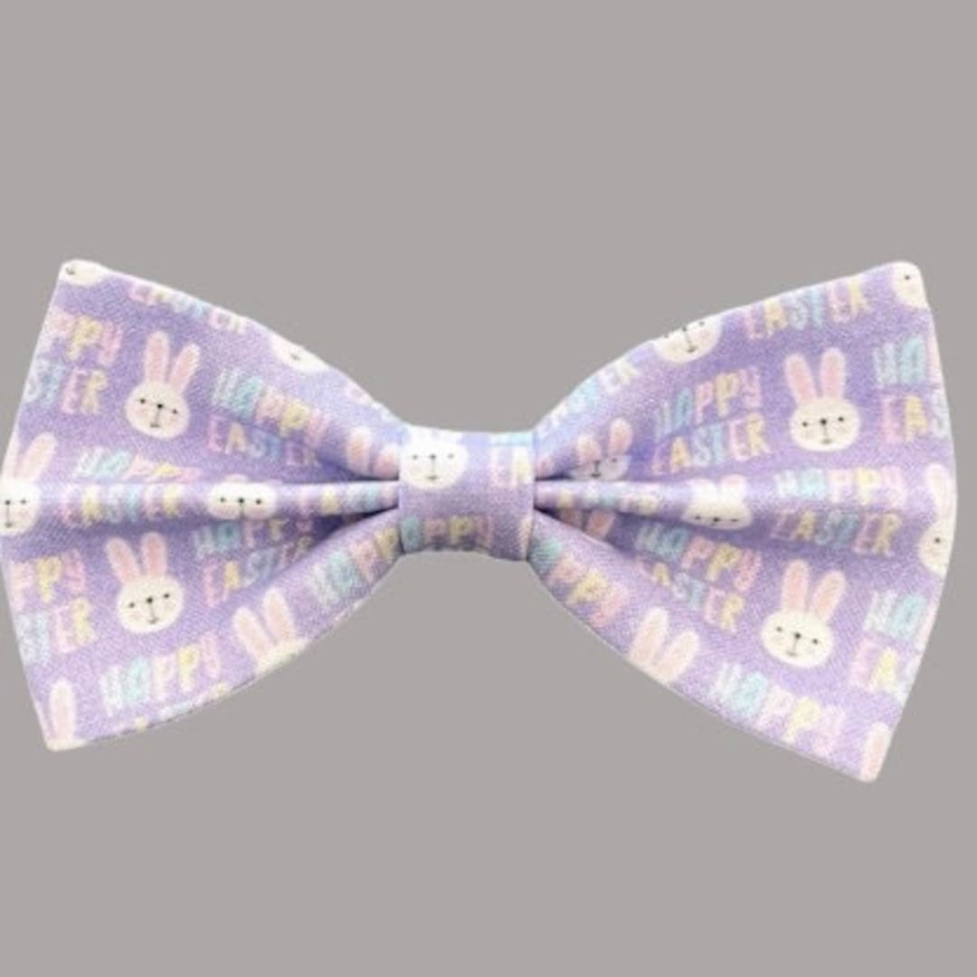 Brother Sister Matching Easter Pastel Bunny Bowtie Happy Easter Bow Tie ...