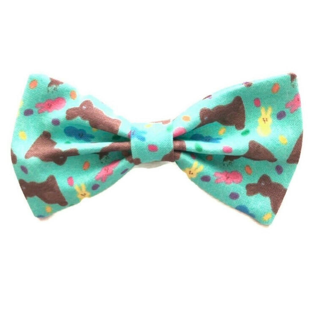 Bunny Bow Tie, Chocolate Bunny Bow Tie, Rabbit Bowtie, Easter Bow Tie ...