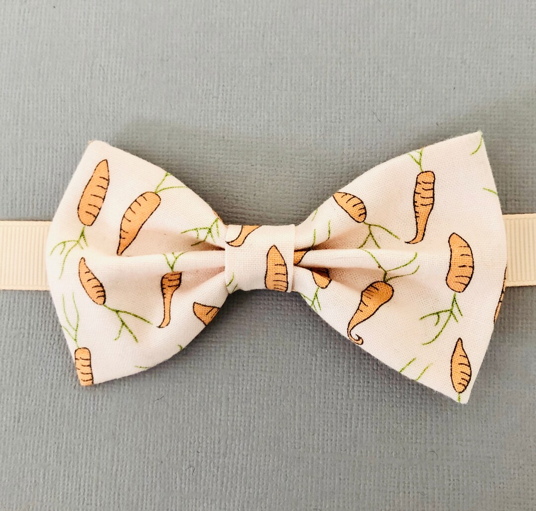 Easter Bow Tie, Boys Carrot Bow Tie, Toddler Bow Tie, Boys Easter Bow ...
