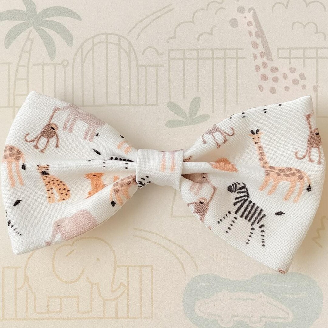 Zoo Animal Bow Tie Safari Animals Boys Giraffe Lion Bow Tie Zebra ...