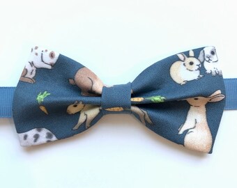 Bunny Rabbit Bow Tie - Etsy